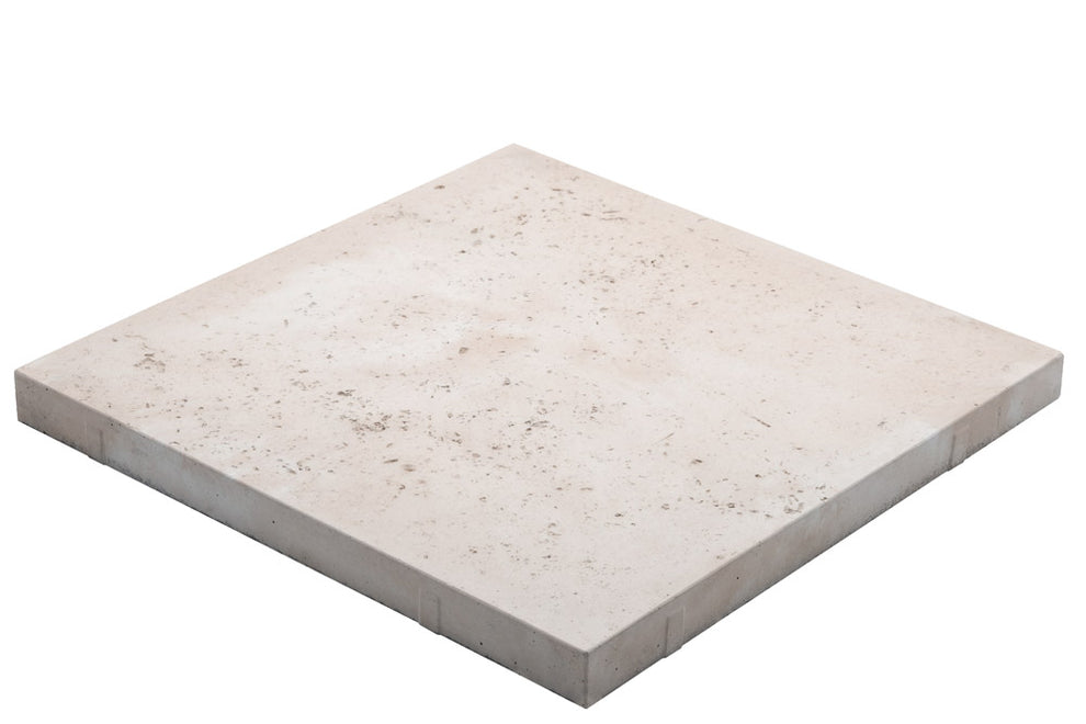Buy Stoneworks Travertine 500x500x40mm Paver Online | BBPO – Bricks ...